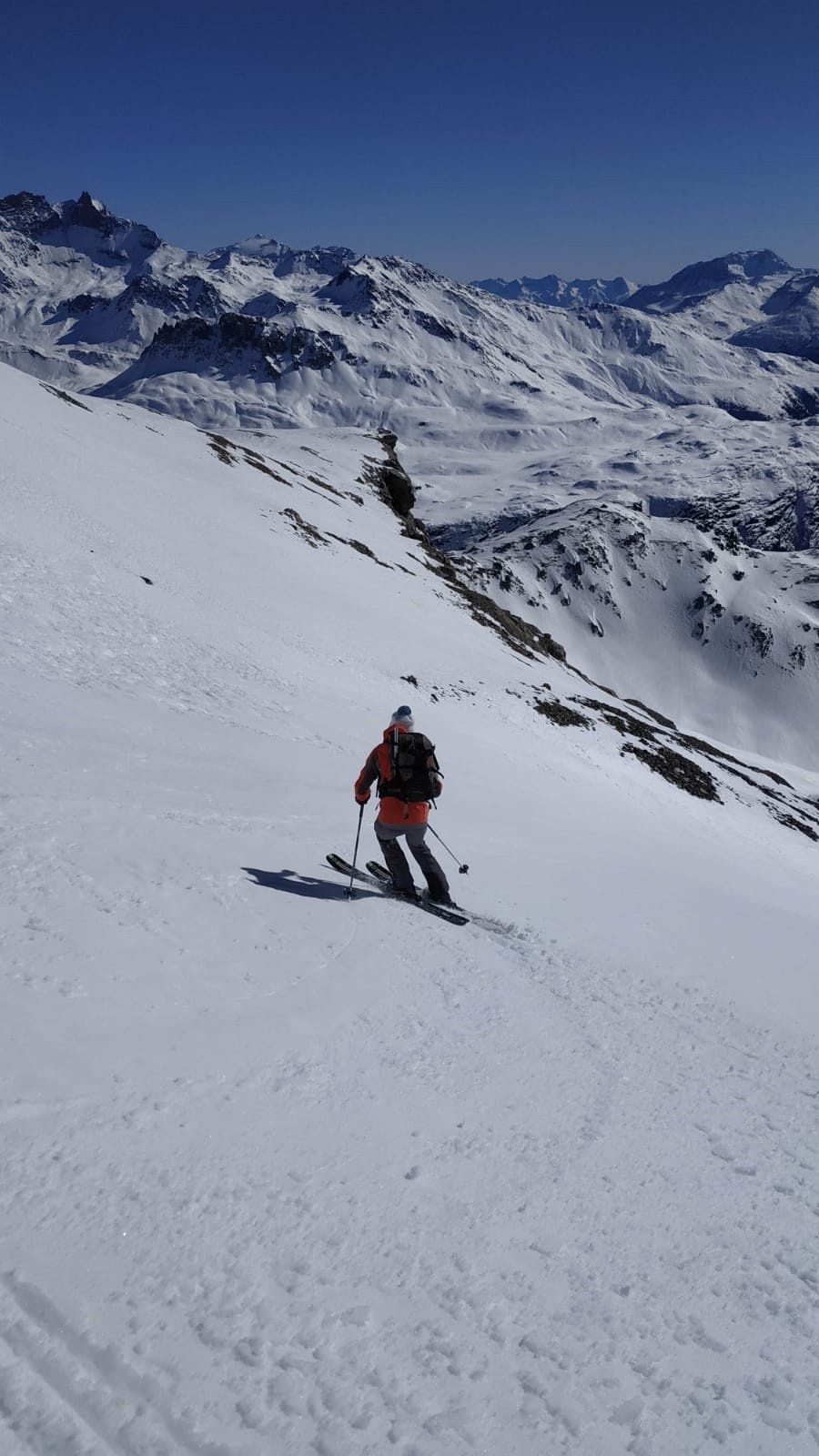 Raid Vanoise J2/3 : Pointe de la Sana Sud et en boucle !, le 16.02.23 par p1p1