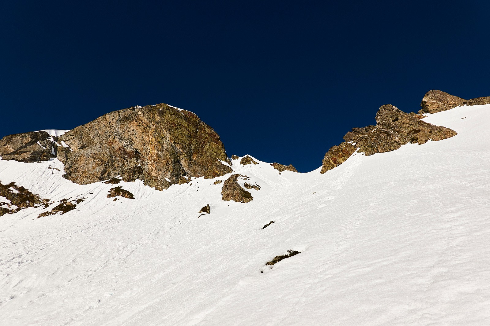 Brèche de Bédina, Couloir Sud-Est en top cuisson..., le 27.01.24 par ...