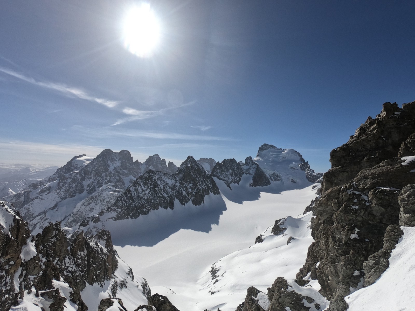 Enchaînement Col du Glacier d’Arsine, Couloir Nord et Pic Cordier Est ...