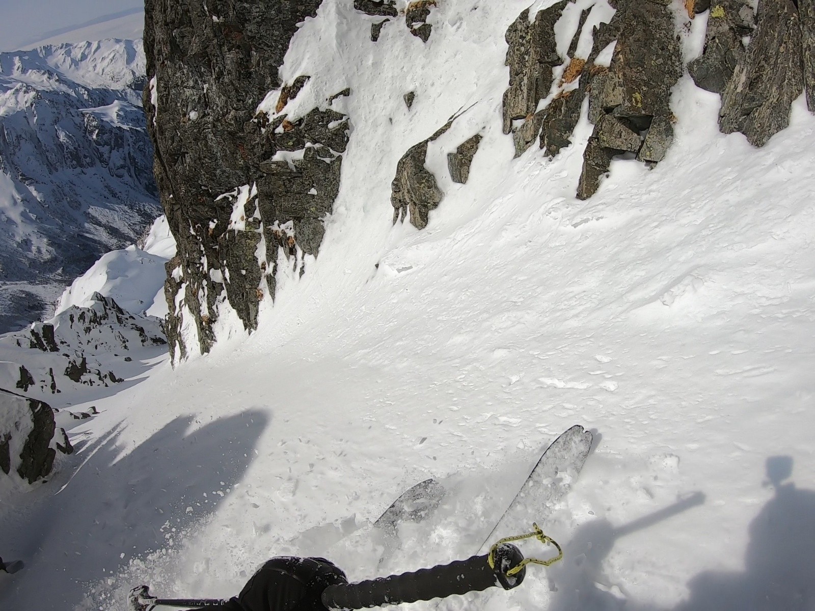 Rocher d'Arguille : Couloir SW , le 29.02.24 par Advance